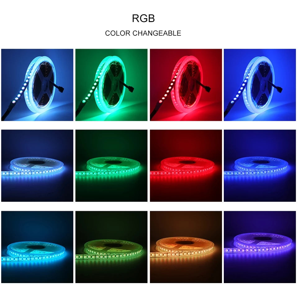 LED Strip Lights (120 LEDs per meter - High Colour Density) – Tech-Twelve